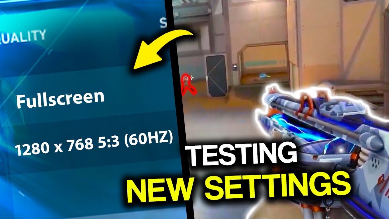 TESTING NEW SETTINGS IN VALORANT RANKEDS - YouTube