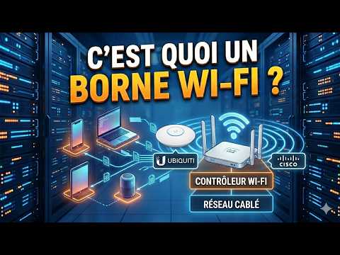C'est quoi une Borne WI-FI? - Cours Informatique