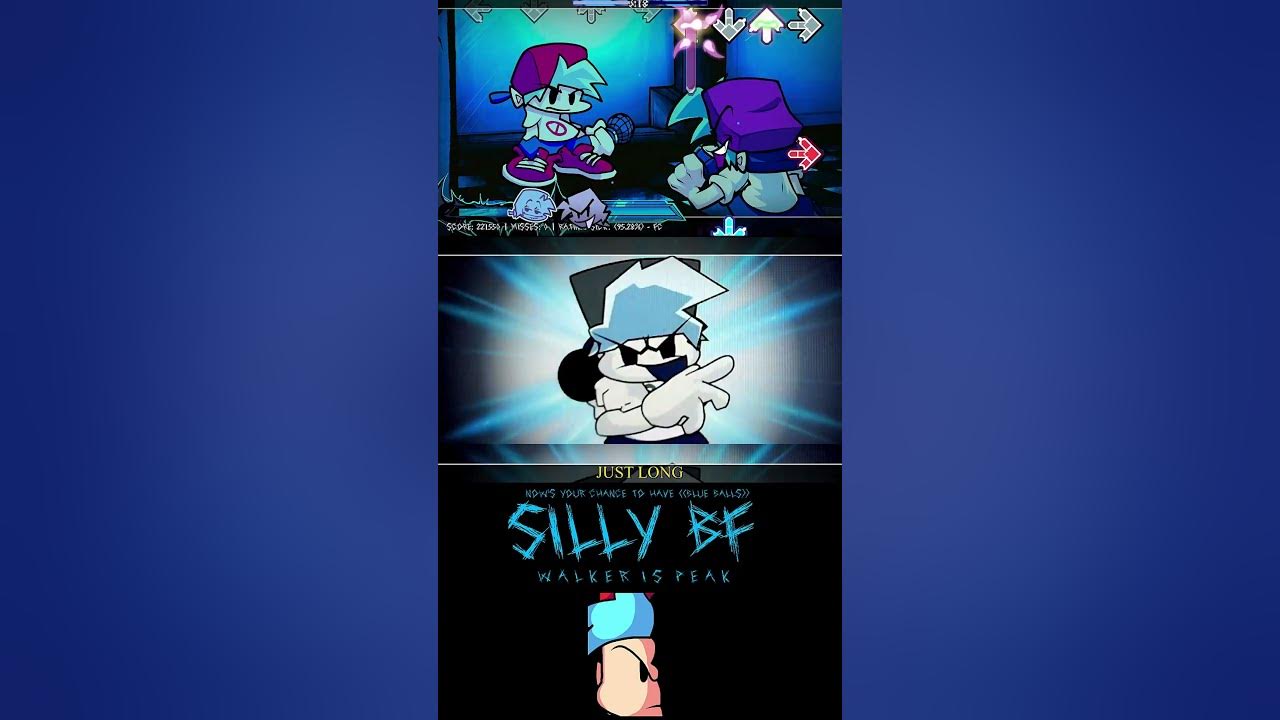 FNF: Vs Silly BF V2 // +Cutscene // Silly Billy Mod #shortvideo #shorts #short - YouTube