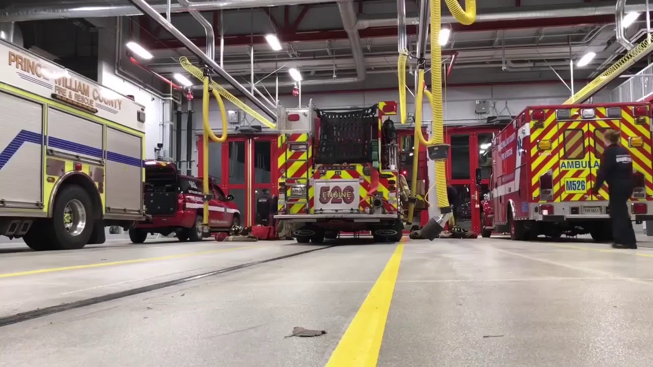 Prince William County Firehouse 26 Virtual Tour - YouTube