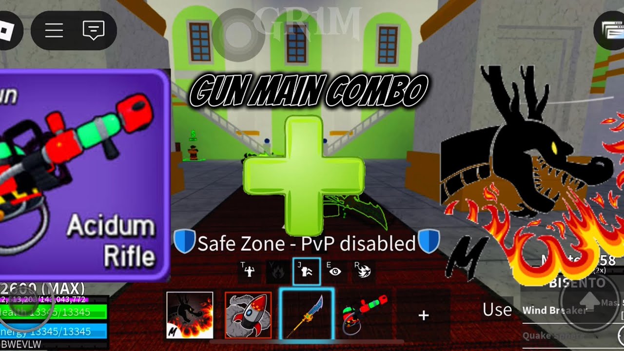 Dragon Talon + Acid Rifle BLOX FRUIT NEW UPD COMBO - YouTube