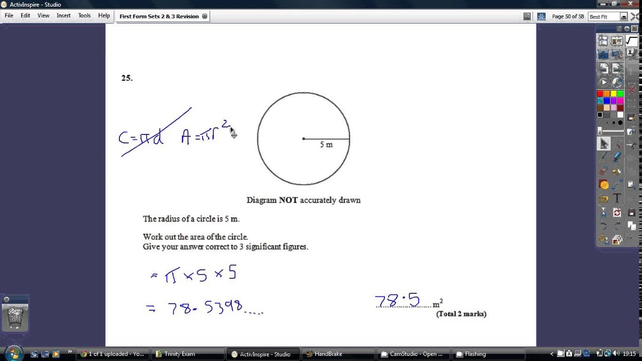 First Form - Trinity Exam Revision 13 - YouTube
