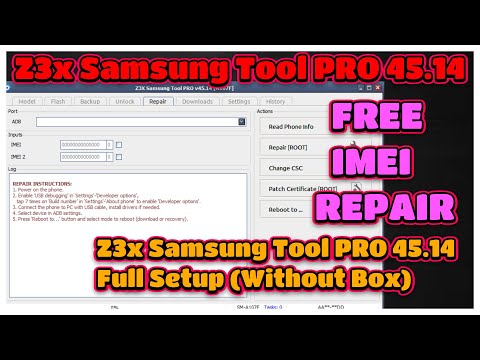 Z3x Samsung Tool PRO 45.14 Full Setup (Without Box) | Z3x Samsung Tool PRO 45.14 free | z3x tool