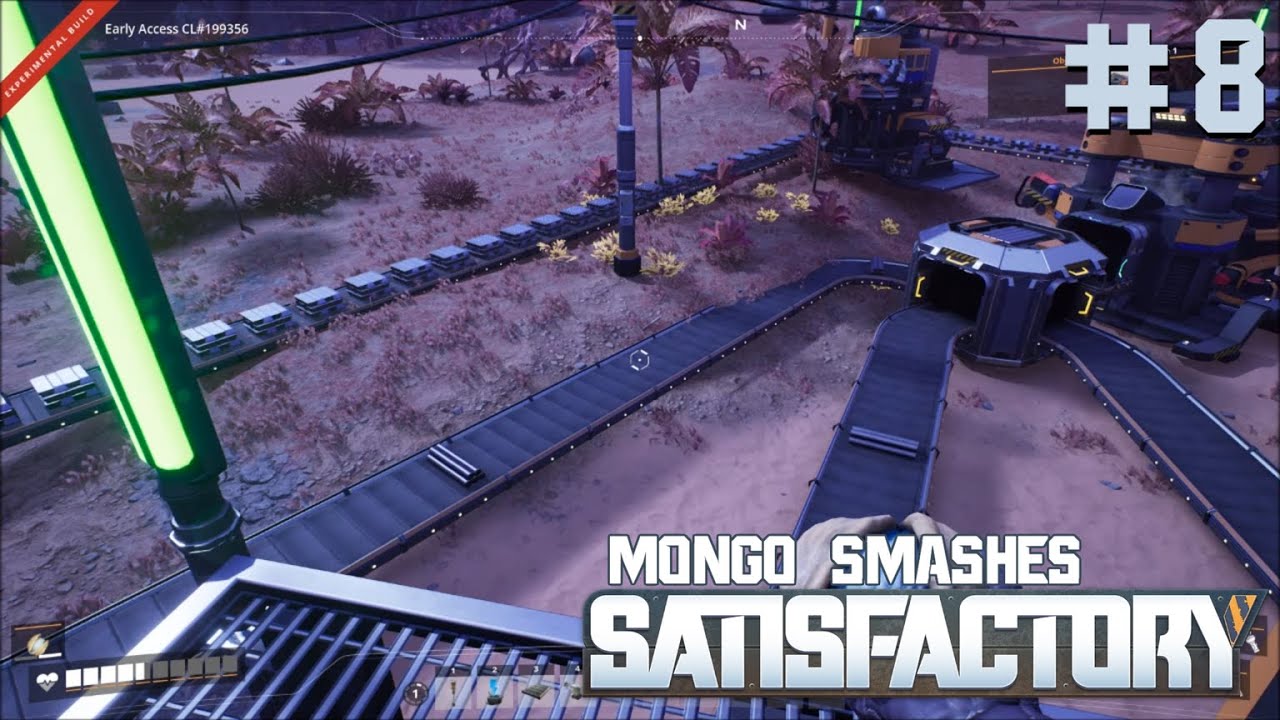 Satisfactory Part 8 - Gassy Walkers (Experimental Build Update 6) - YouTube