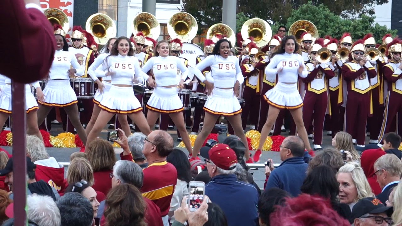 trojancandy.com: The USC Band and Song Girls Perform "Heartbreaker" at ...