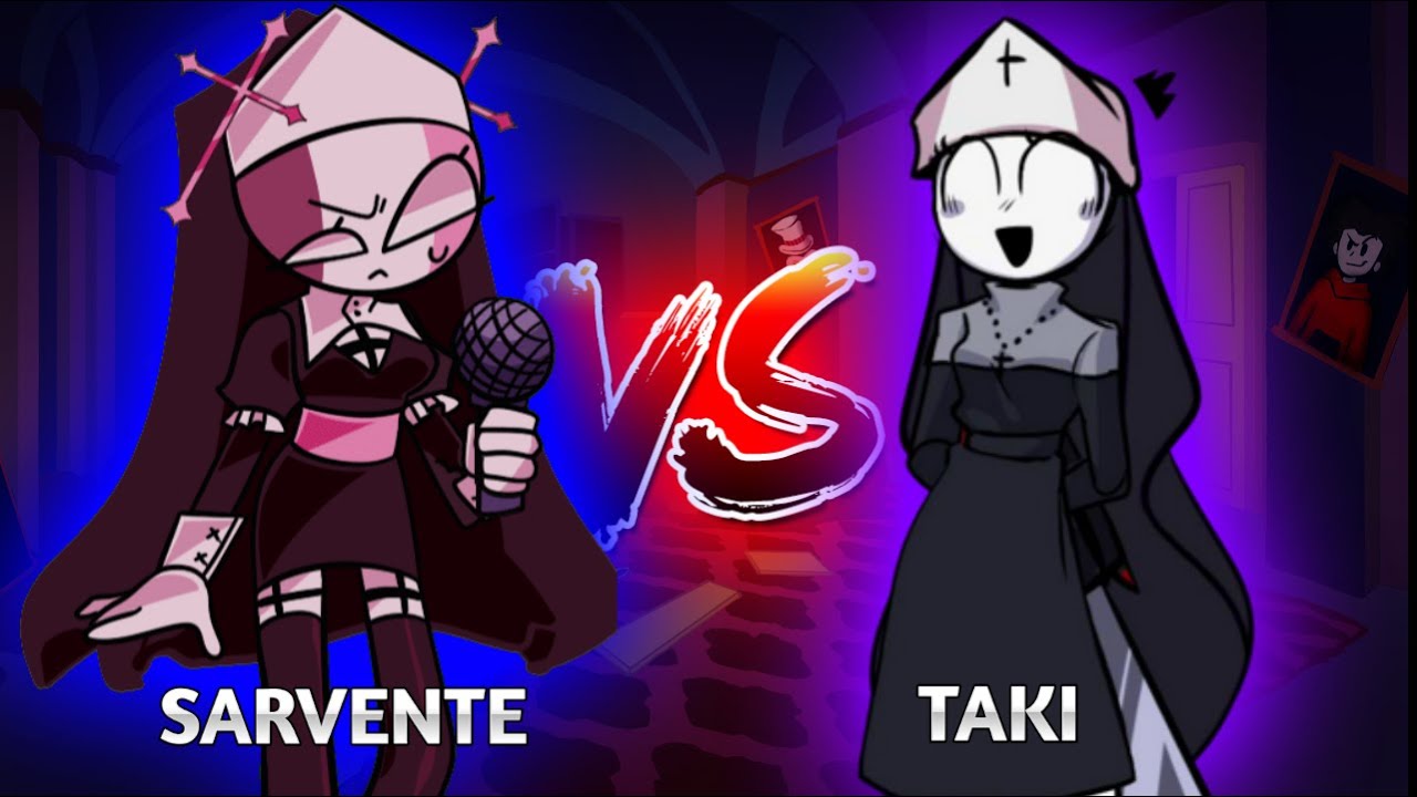 Taki vs Sarv Mod Android - Friday Night Funkin' - YouTube