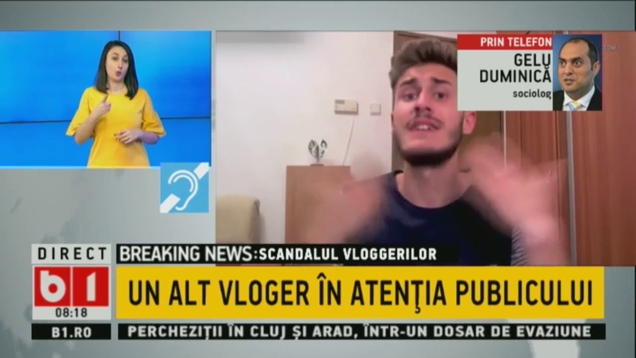 SCANDALUL VLOGGERILOR. CAZUL 'COLO' NU ESTE SINGULAR. ZMENTA ÎI CALCĂ ...