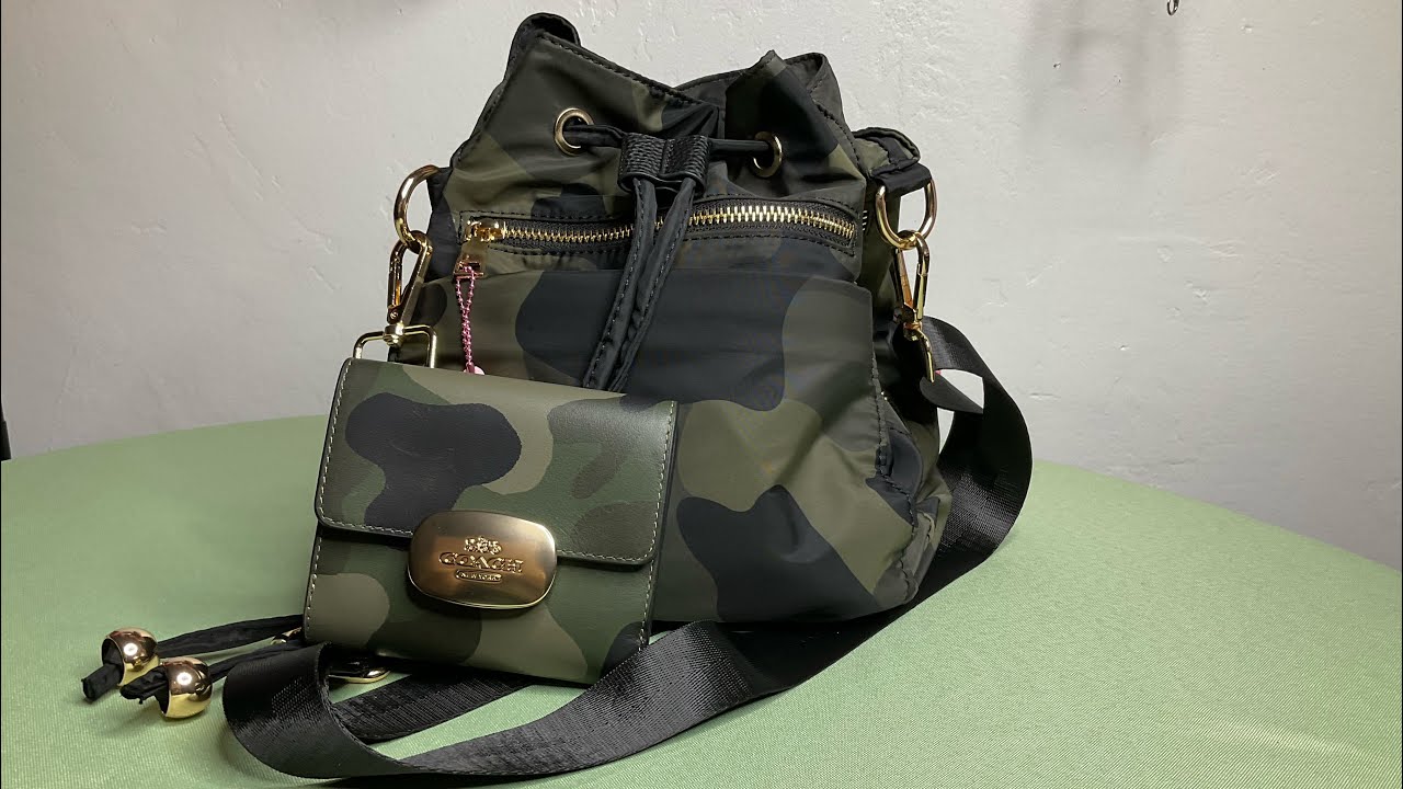 WIMB (SHEIN CAMOUFLAGE DRAWSTRING BAG) - YouTube