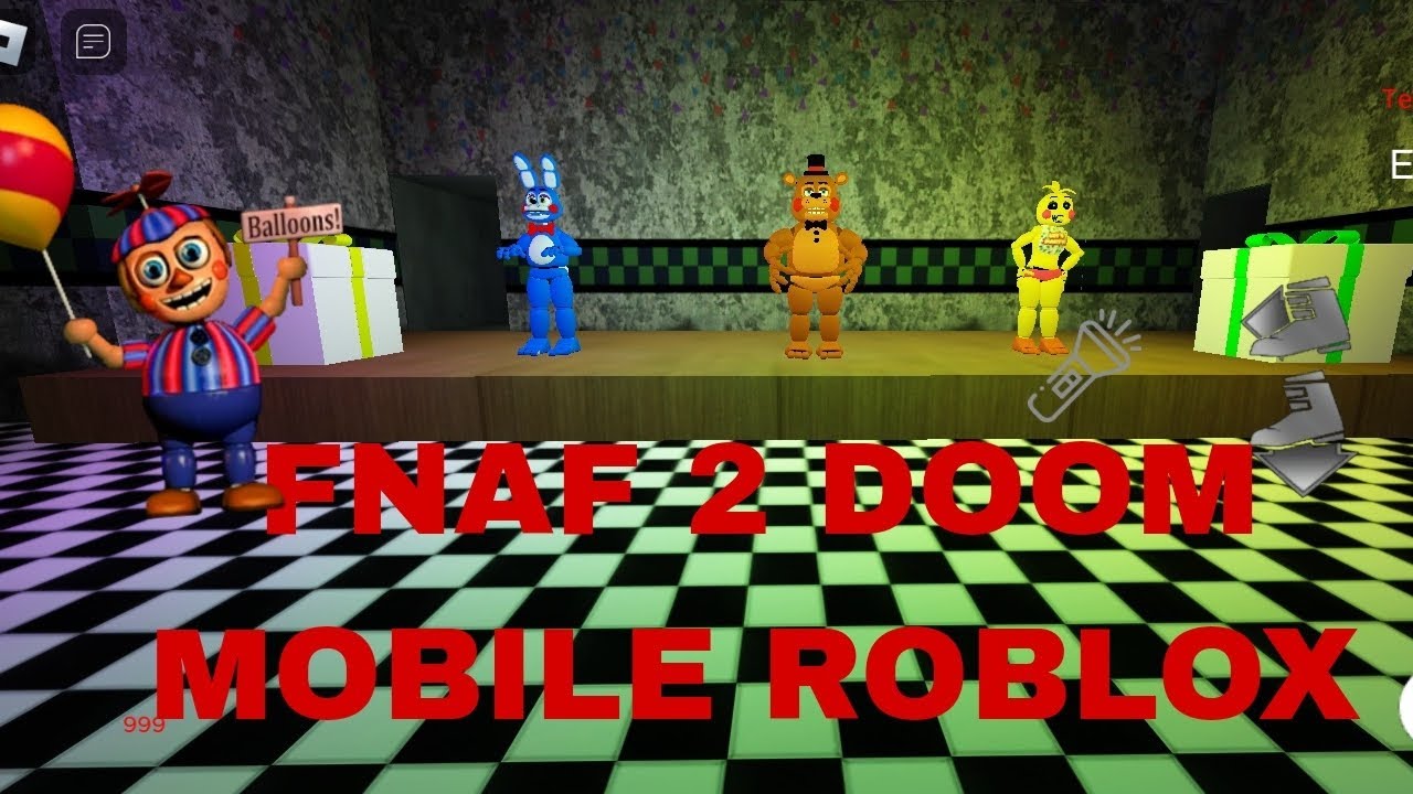 FNAF 2 DOOM NO ROBLOX MUITO BEM FEITO CRIADO POR @CaioOpaleiroBR ...