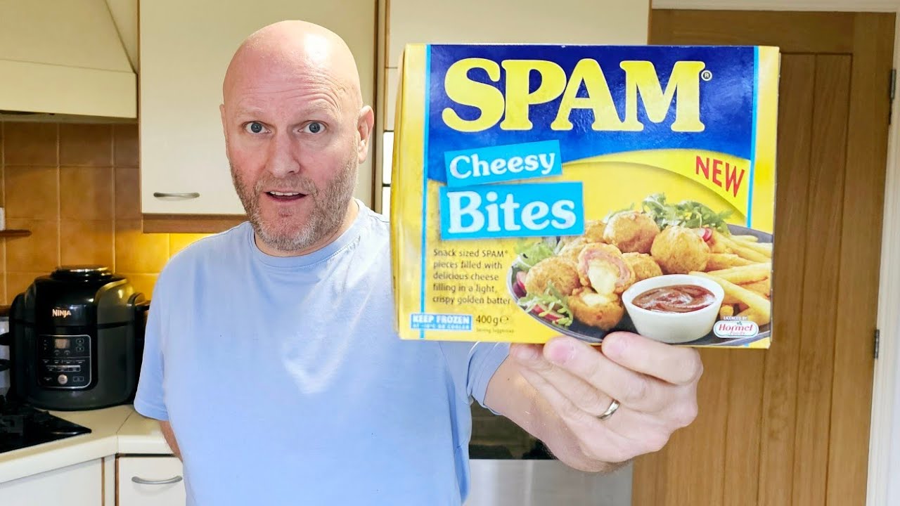 Did I TALK about the PRICE? New SPAM Cheesy Bites Review - YouTube