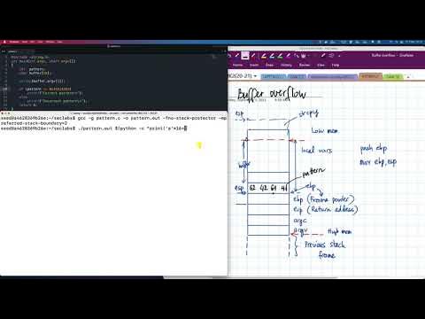 Chapter 2: Software Security - Buffer overflow Demo 2 - YouTube