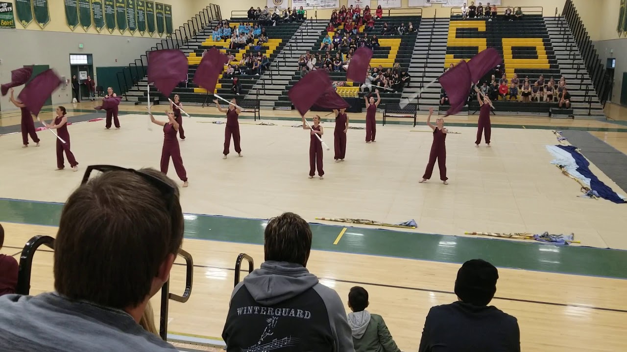 California Dreamin' by Sia - SVWAA Winterguard Performance by Sundale ...
