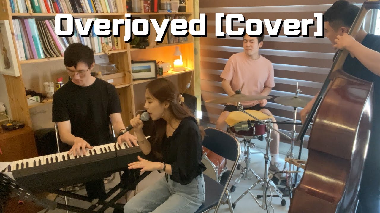Moon Jazz Band (문 재즈 밴드) - Overjoyed (Cover) [Onetake Live] - YouTube