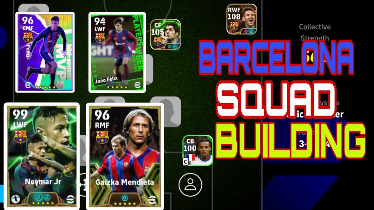 BARCELONA 🔥 SQUAD BUILDING - YouTube