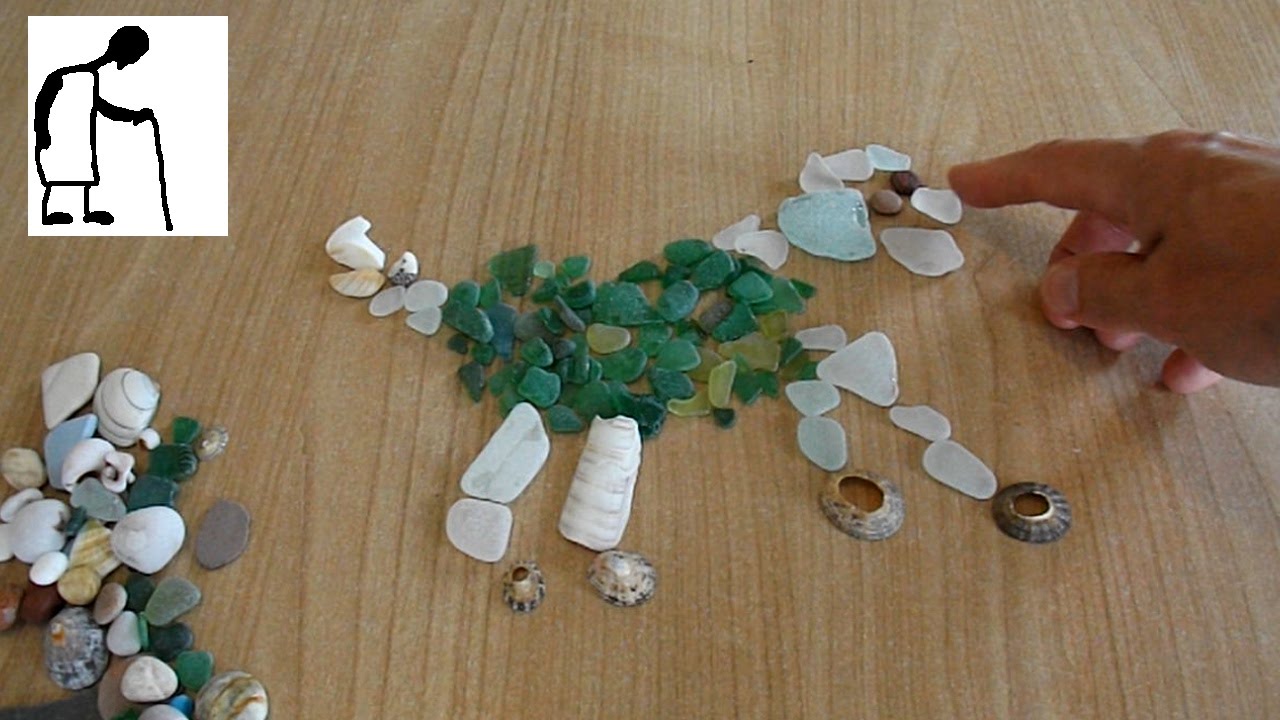 Sorting Pebbles from the Beach #3 Stop Motion Animation - YouTube