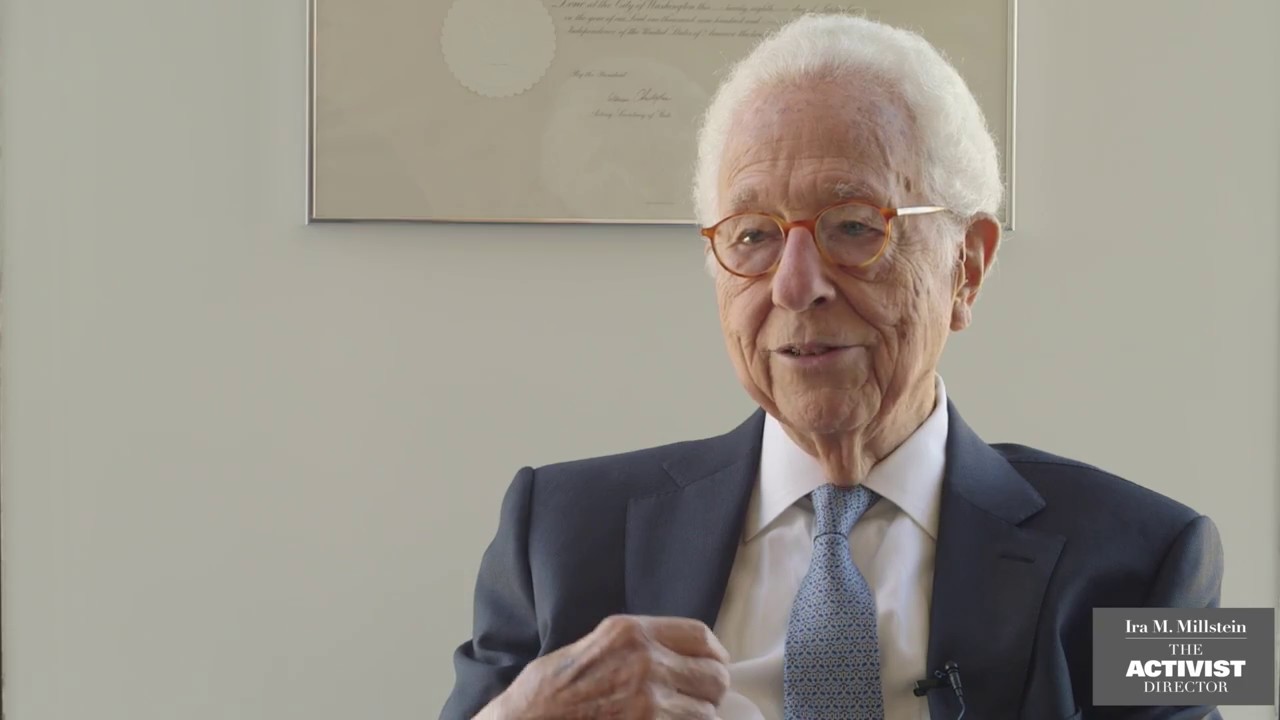 Weil in the News: Ira M. Millstein Authors "The Activist Director ...