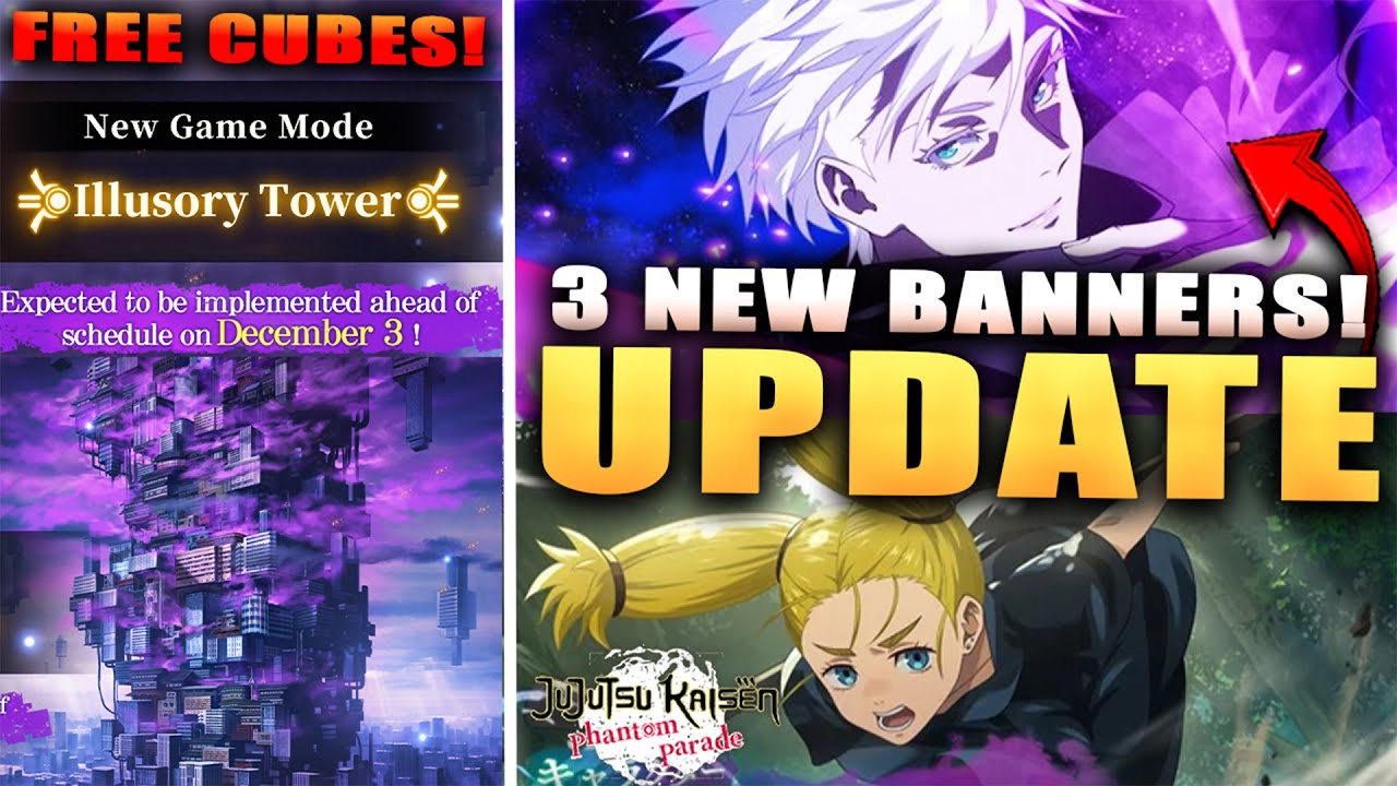 *NEW* GOJO, MOMO & ITADORI ARE COMING! FREE CUBES GAME-MODE & MORE ...