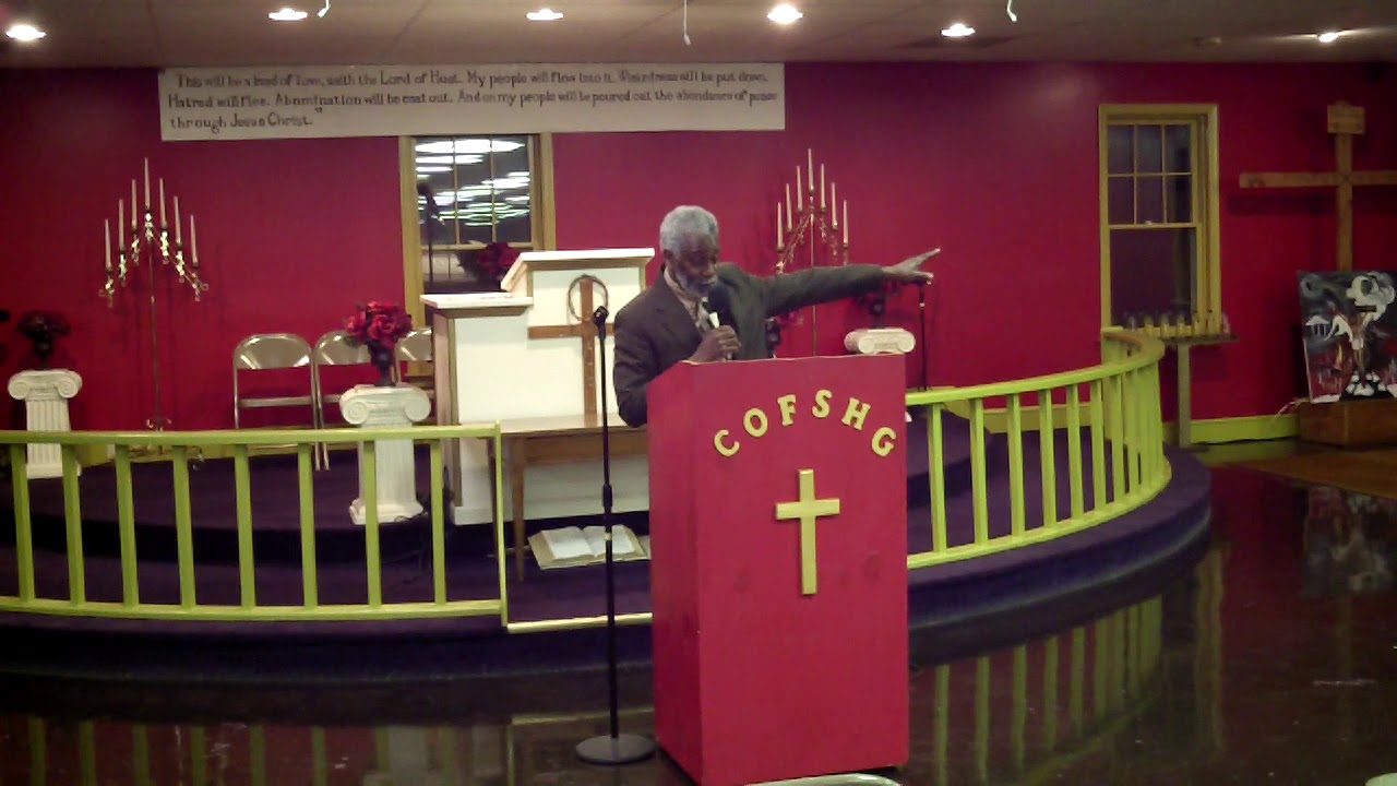 COFSHG Pastor Ronald Cole - YouTube