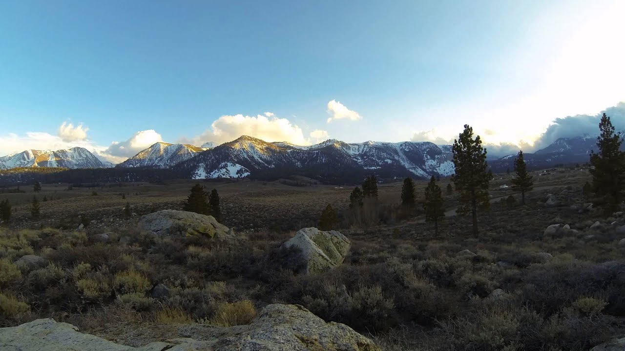 Mammoth Lakes, Ca spring time-lapse - YouTube
