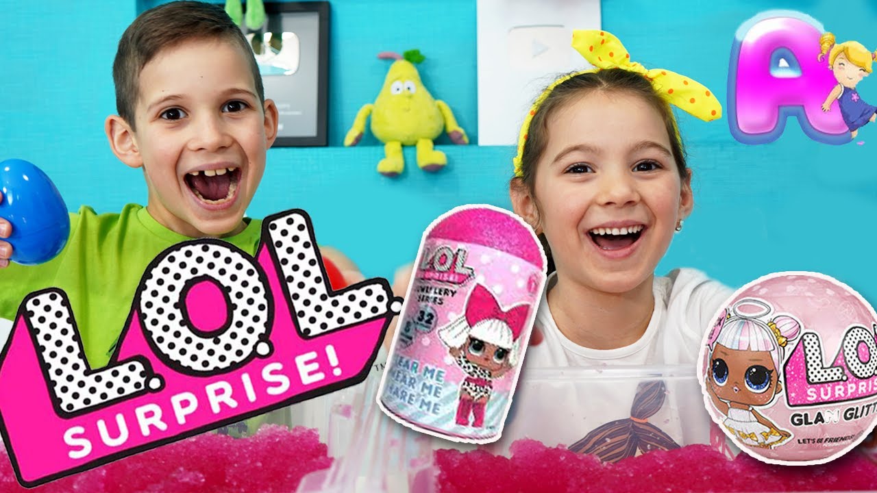LOL surprise in Jelly Buff by Anna Kids - YouTube
