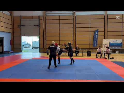 MOHAMED DEHIMI PÔLE BOXE 77 Championnat National Kick Light Tavares Nina