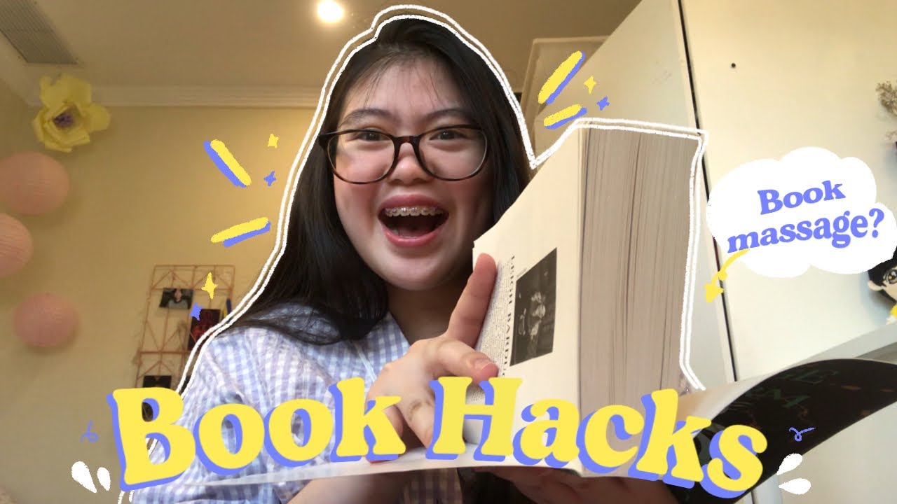 Testing BOOK HACKS!? 2021 | DIY book stand? Book massage? - YouTube