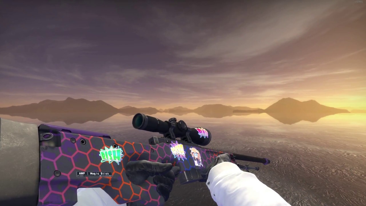 CS:GO - AWP | Electric Hive MW Gameplay - YouTube