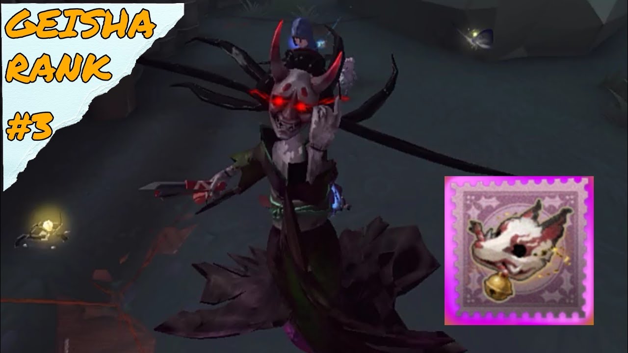 Geisha Kitsune Mask accessory Gameplay! | Identity V - YouTube