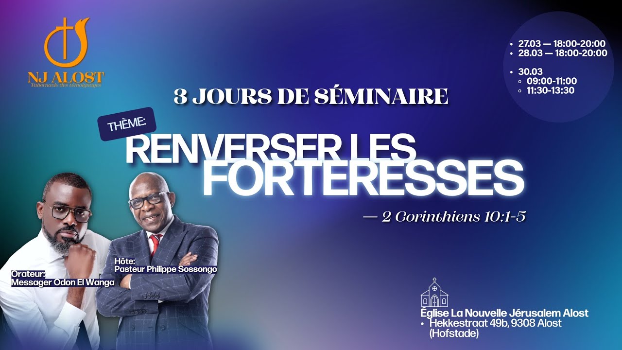 3 Jours de séminaire— NJ Alost — 28 Mars 2025 - YouTube