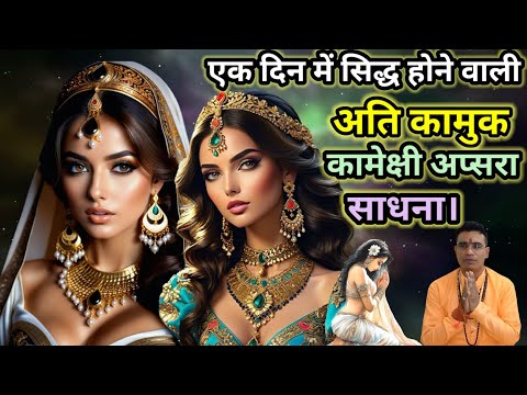 पुर्ण कामभाव से एक दिन में सिद्ध होने वाली अति कामुक कामेक्षी अप्सरा साधना।