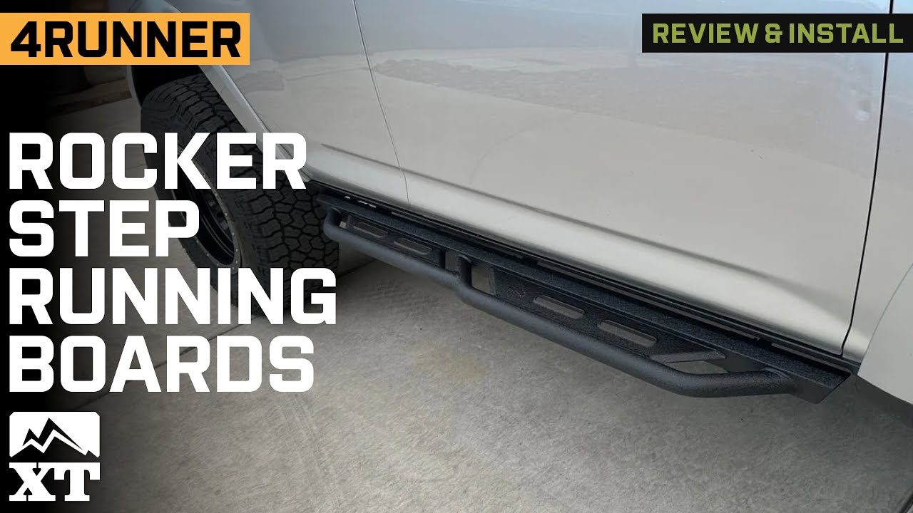 2010-2024 4Runner Rocker Step Running Boards Review & Install - YouTube