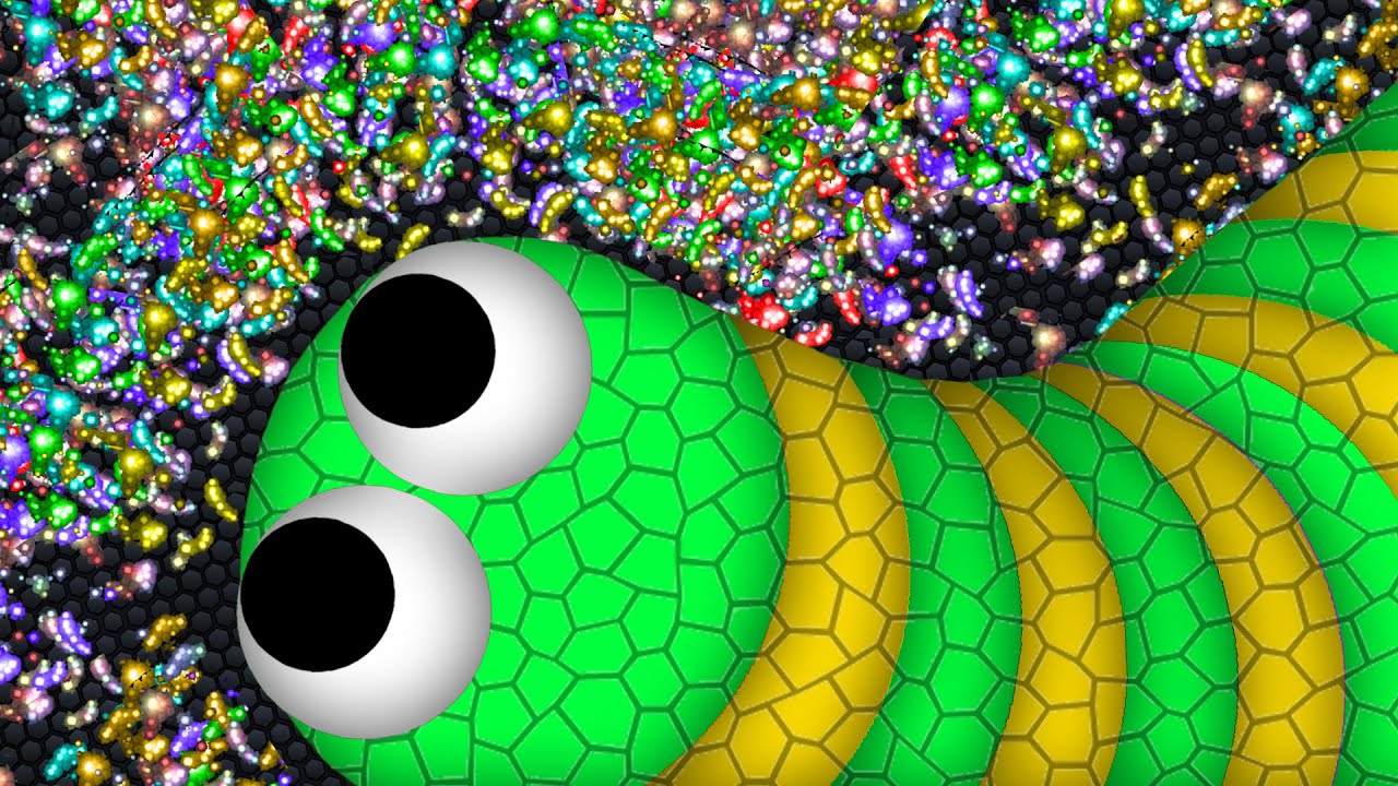 Slither.io Giant World Record Snake 1,053,000+ Score (Epic Slitherio ...