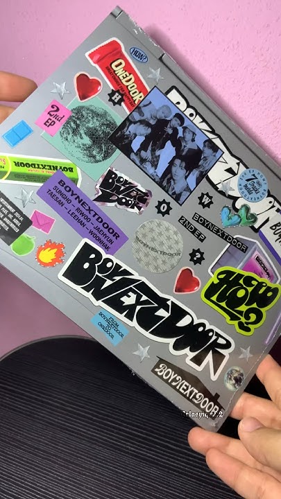 Boy Next Door Album Unboxing #boynextdoor #onedoor #albumunboxing #unboxing #kpop - YouTube