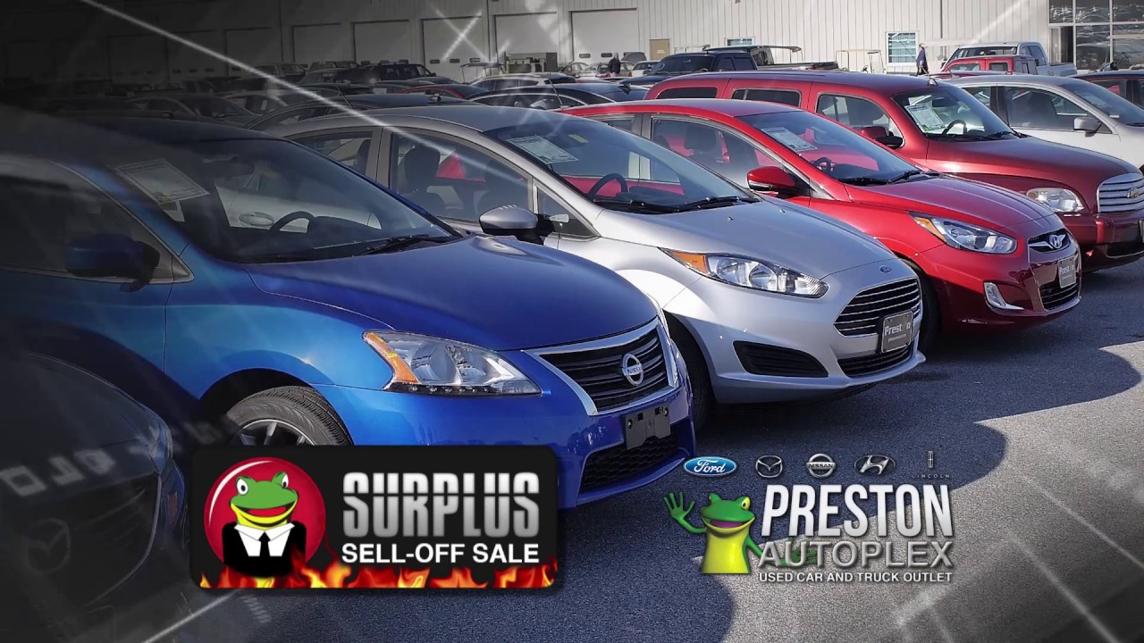 2017 Surplus Selloff | Preston Autoplex of MD - YouTube