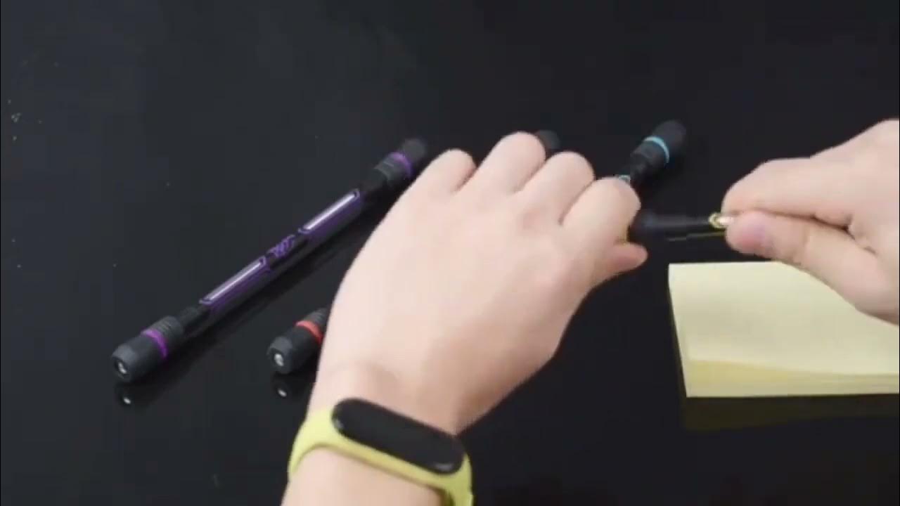 1280x720 Ручка спиннер Ручка Спиннер Трюковая ручка Гелевая ручка Pen ...