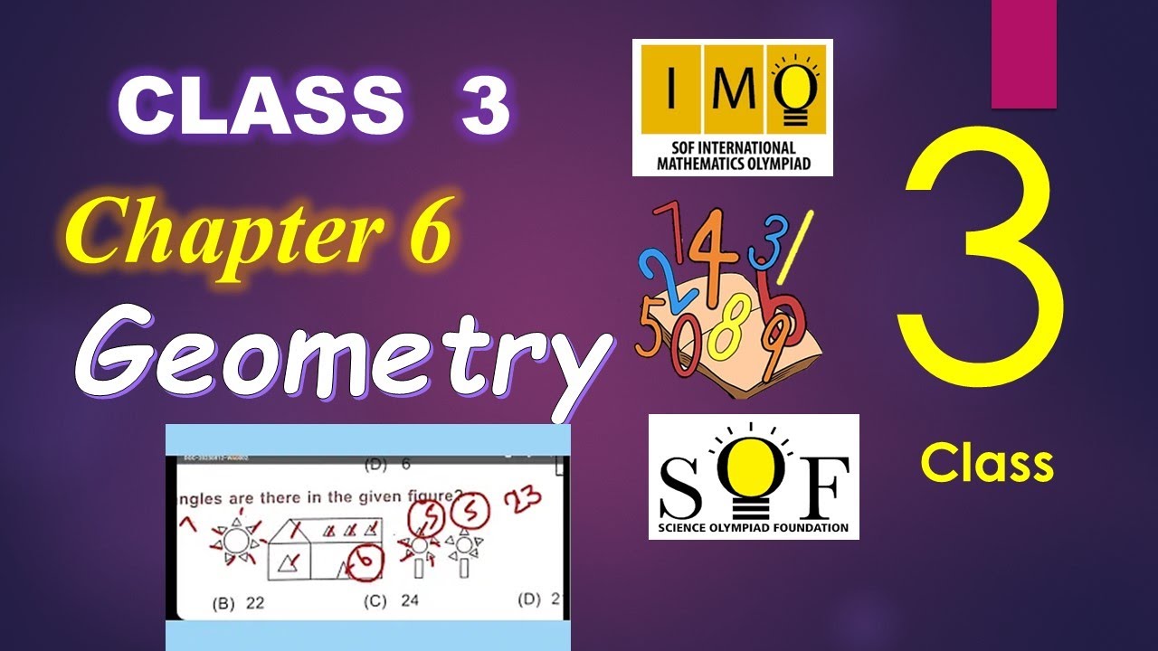 Class 3 IMO | Chapter 6 : Geometry | maths Olympiad for class 3 ...