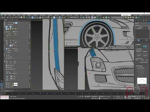 3DS Max Car Modeling Modeling 01 - YouTube