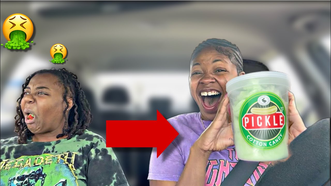 Replacing COTTON CANDY With PICKLE COTTON CANDY Prank!*REVENGE PRANK ...