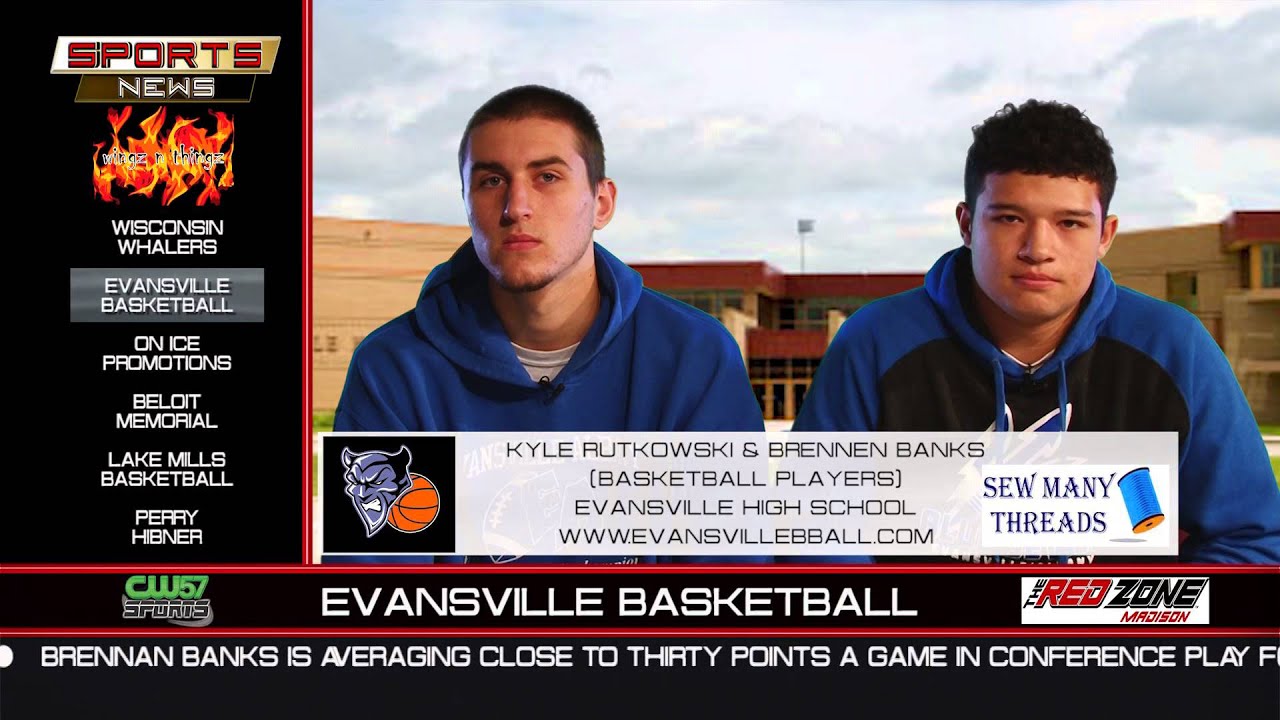 The Sports News | Brennen Banks & Kyle Rutkowski | Evansville ...