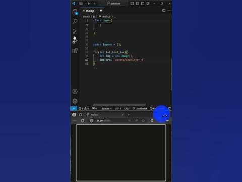 Part 9: Background parallax Javascript #code #frontend #dev #learnonyoutube #programming # ...