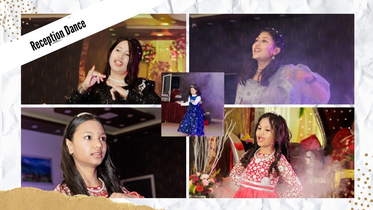 Dance Performance by my Sister's for Reception Party 🎉🎉 - YouTube