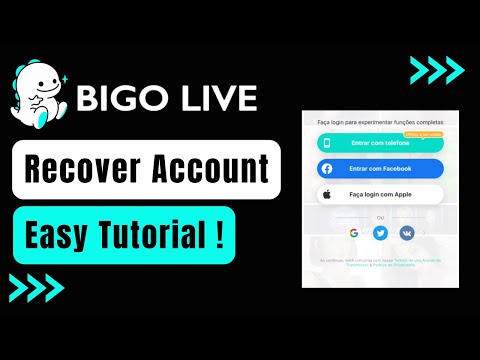 How to Recover your BIGO Live Account !