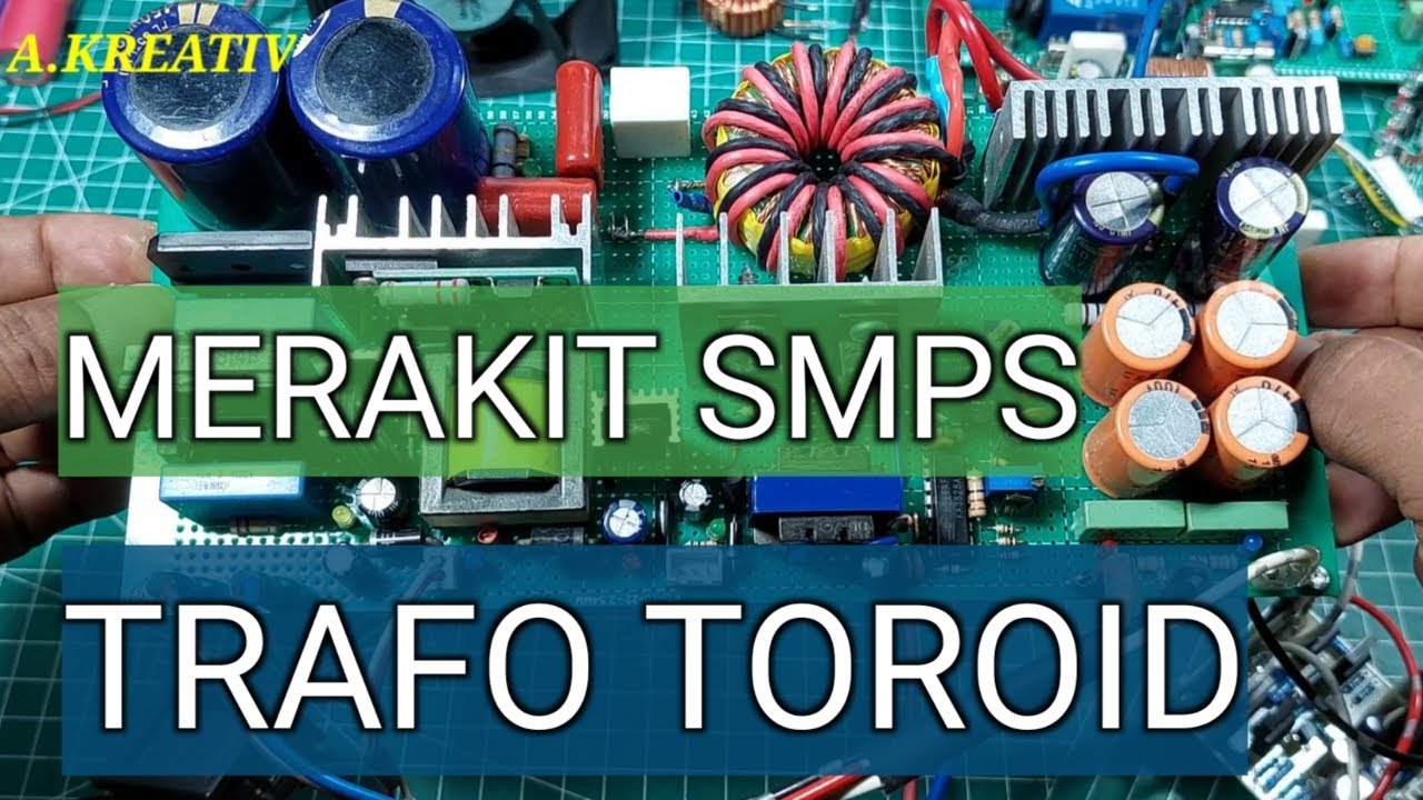 SMPS TRAFO TOROID - YouTube
