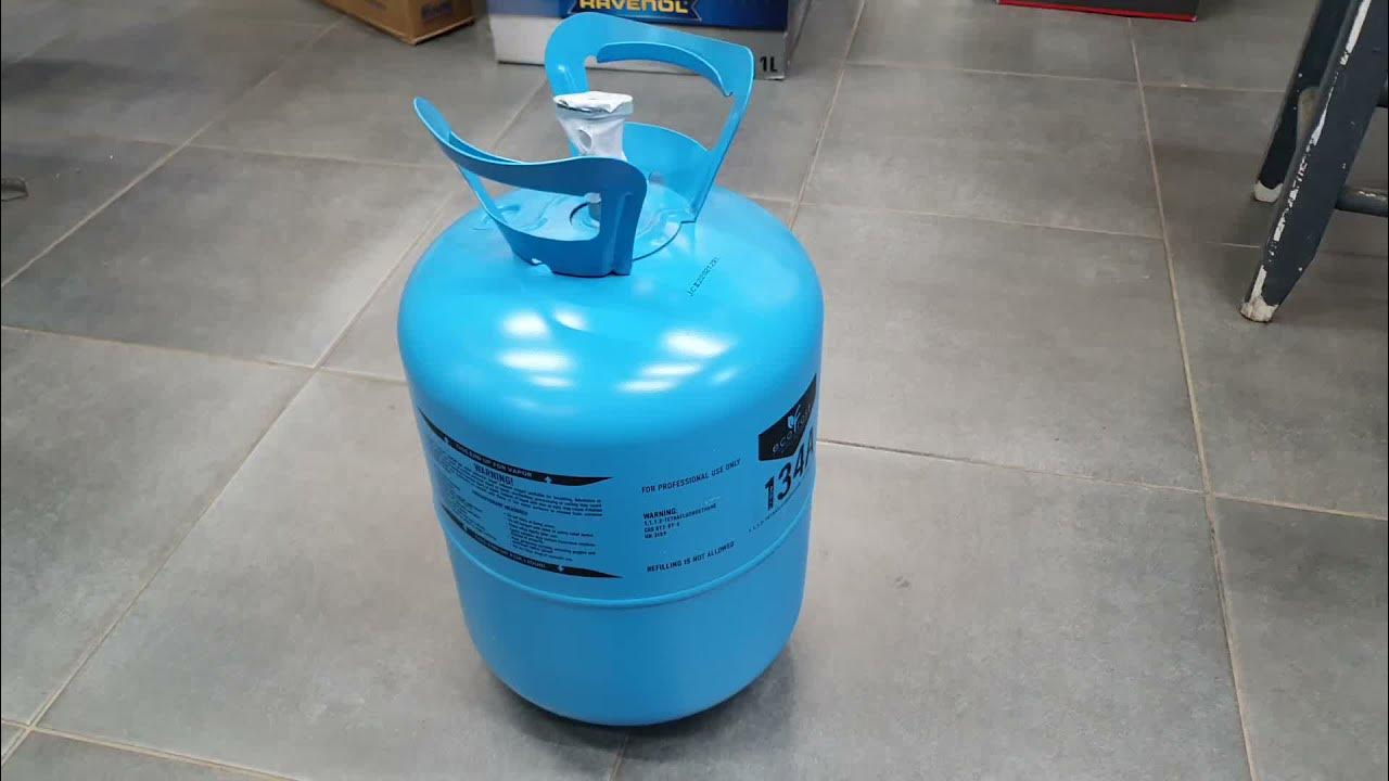 Хладагент фреон автомобильный R134A 13.6кг Ecofrost - YouTube