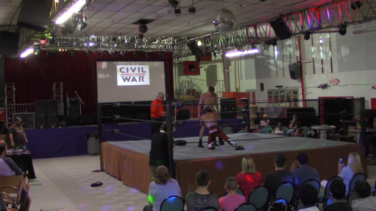 Marcus Kross Vs. Griff Garrison (Warzone Wrestling Civil War) - YouTube