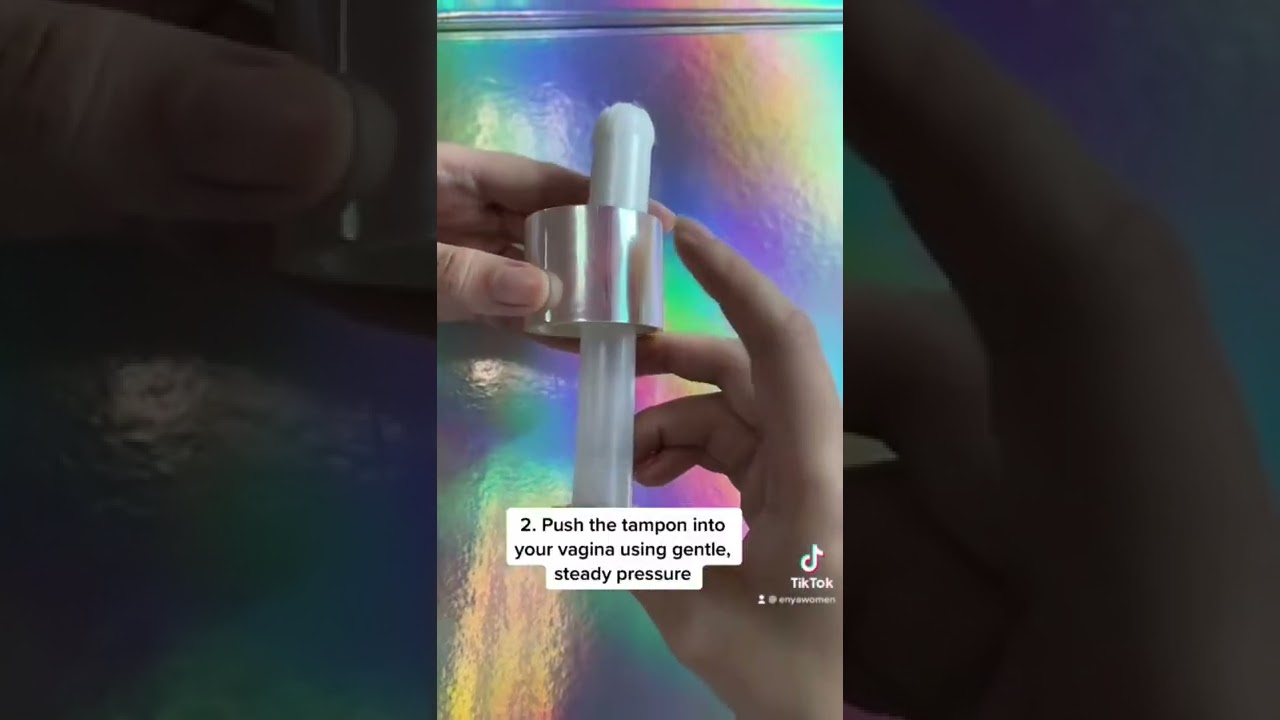 How To Insert A Tampon Into Your Vagina Here Is The Way Youtube