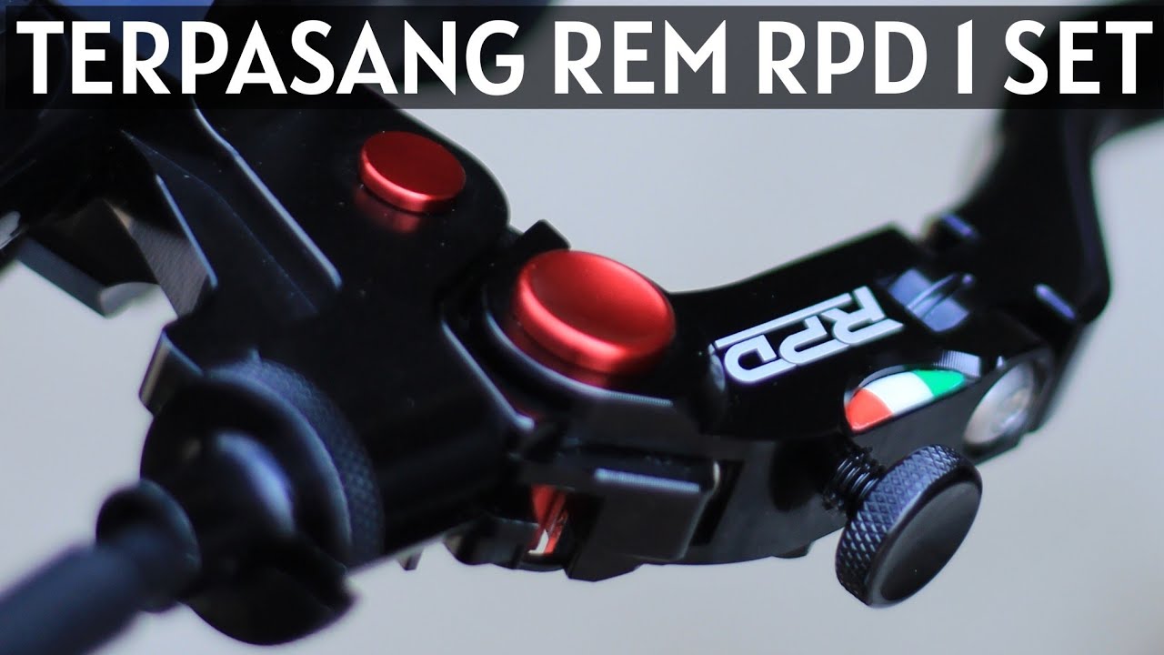 REVIEW TERPASANG MASTER REM & KOPLING RPD BIKIN MOTOR SEMAKIN GAGAH - YouTube