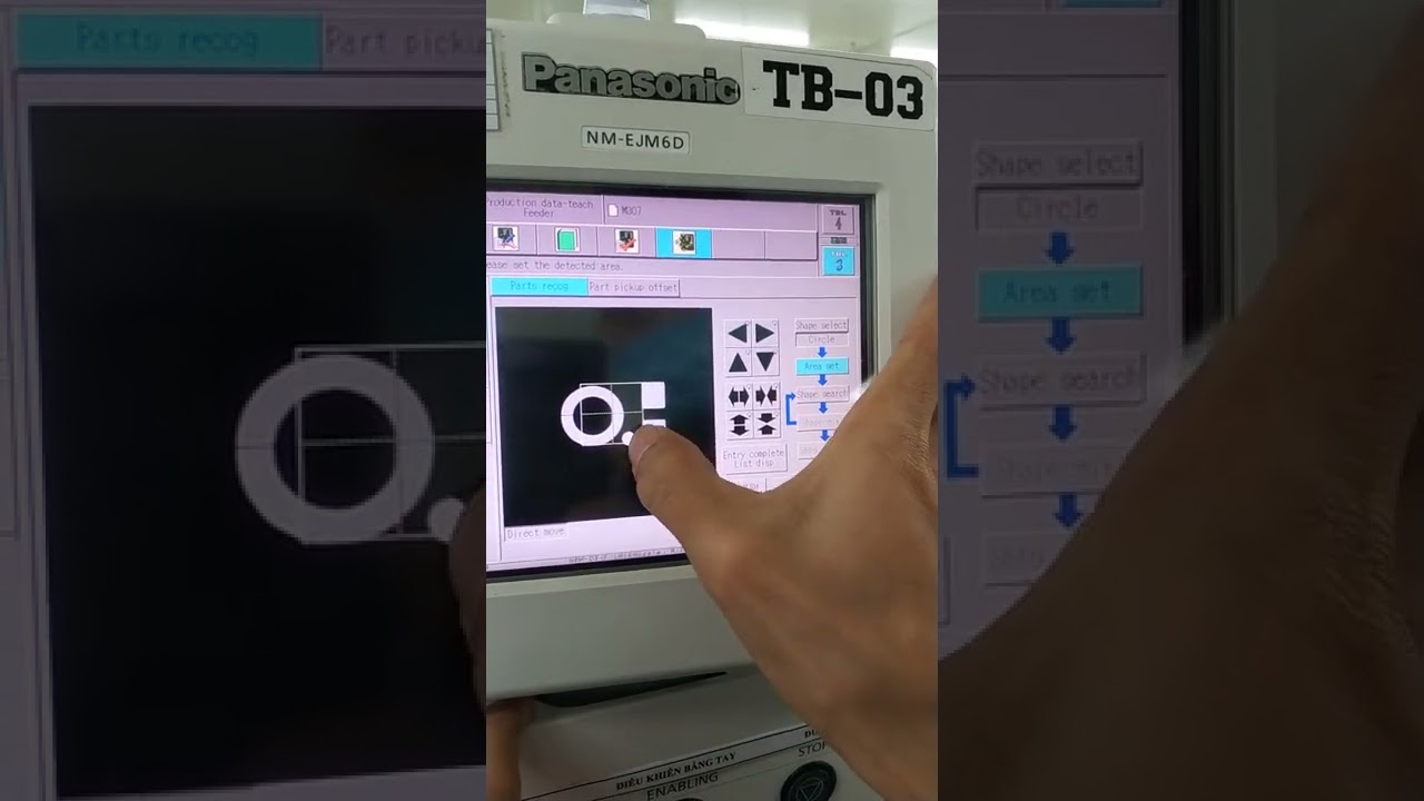 NHẬN DẠNG LINH KIỆN TRÊN MOUNTER PANASONIC NPM-D3 - YouTube