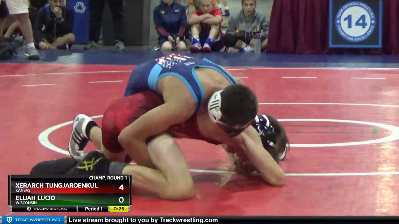 Schoolboy 110 Xerarch Tungjaroenkul Kansas Vs Elijah Lucio Wisconsin ...