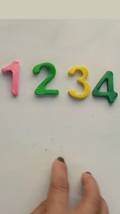 Learn Numbers 1 to 10 With Play Doh | Learn to Count With Play Doh ...